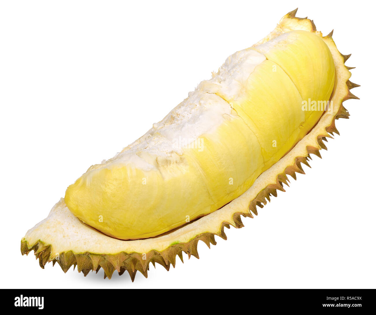 Durian isolated on white with clipping path Stock Photo - Alamy