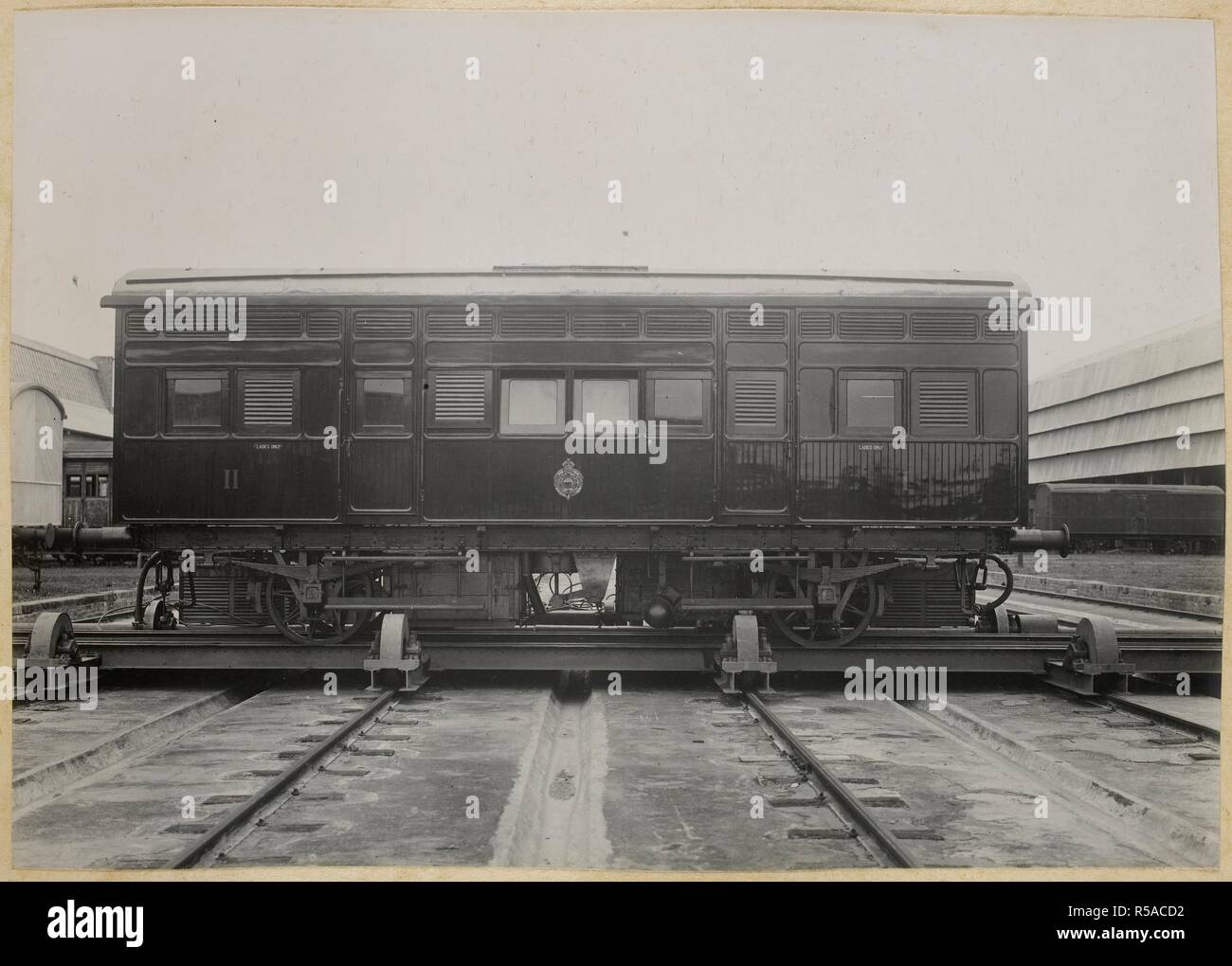 I & II Compo (BG). A photograph of a railway carriage. 1920s. Source ...