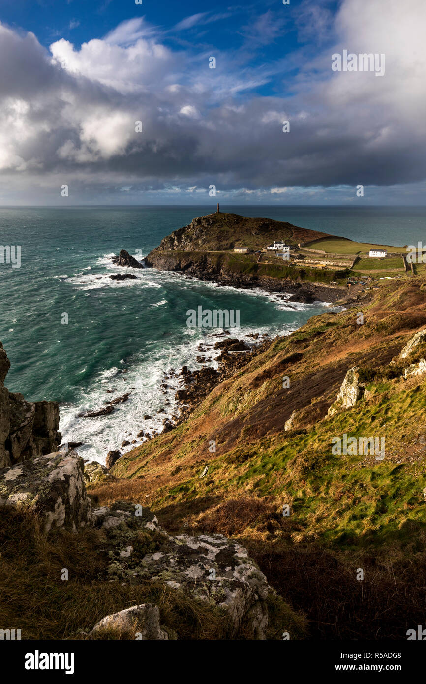 Cape Cornwall; Cornwall; UK Stock Photo - Alamy