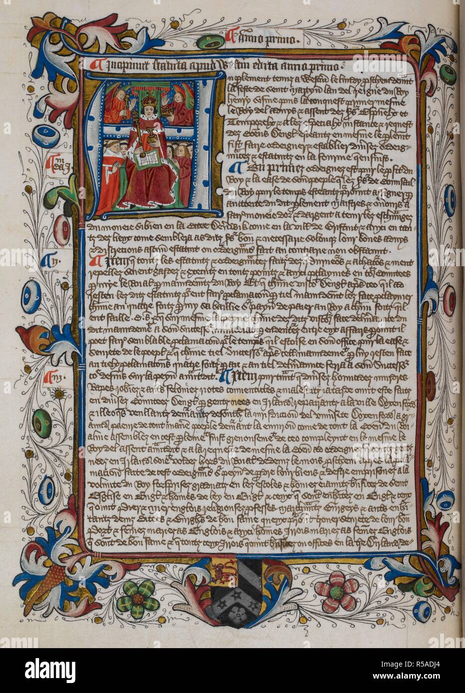 Historiated initial a hi-res stock photography and images - Alamy