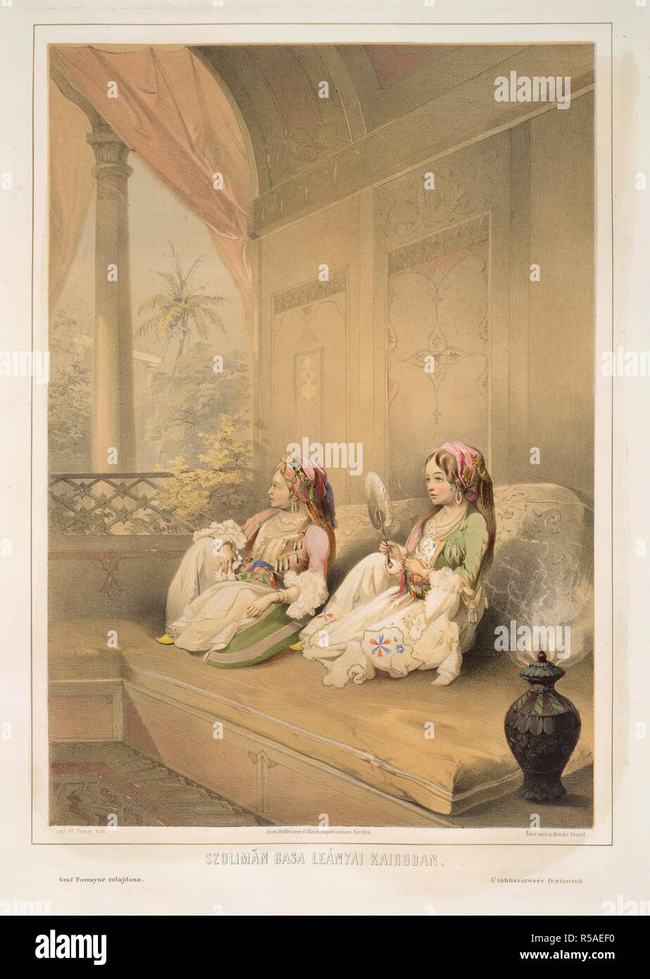 Daughters of Suleyman Pasha. UtazÃ¡si Album ... Pest, 1857. The ...