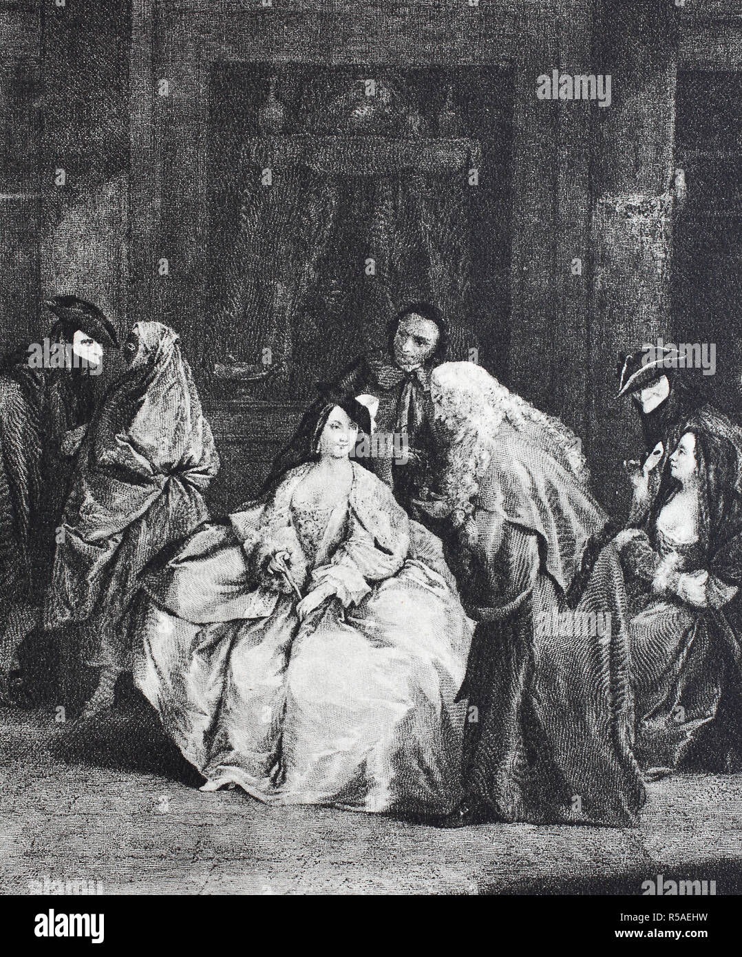 Rococo fashion hi-res stock photography and images - Alamy