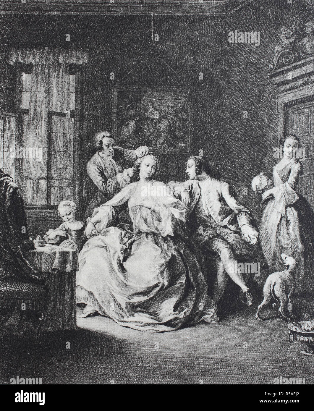 Rococo fashion hi-res stock photography and images - Alamy