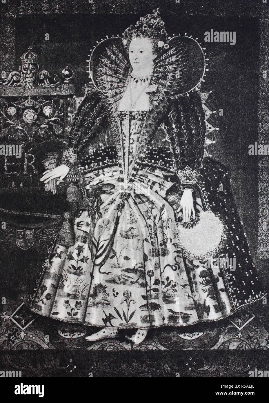 Fashion from england at the time of maria stuart, 1550, 1600, late ...