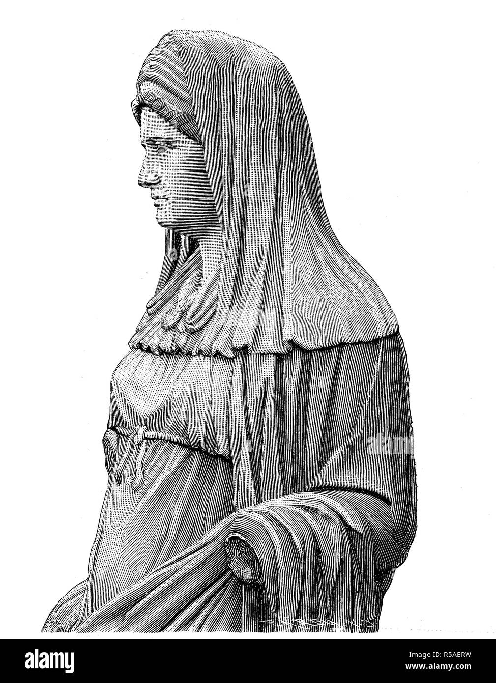 Vestal figure hi-res stock photography and images - Alamy