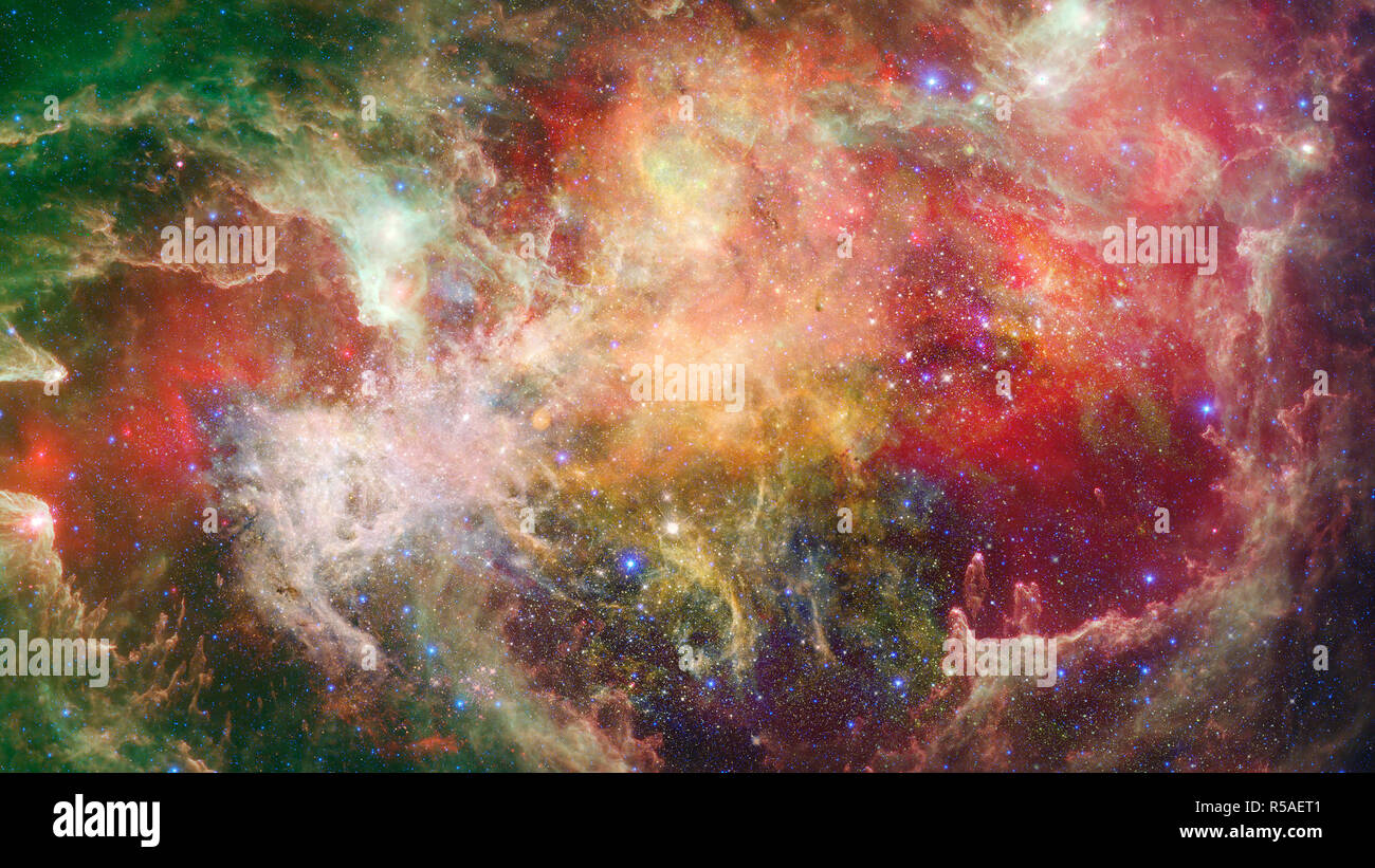 Nebula and galaxy in space. Infinity sky. Elements of this image ...