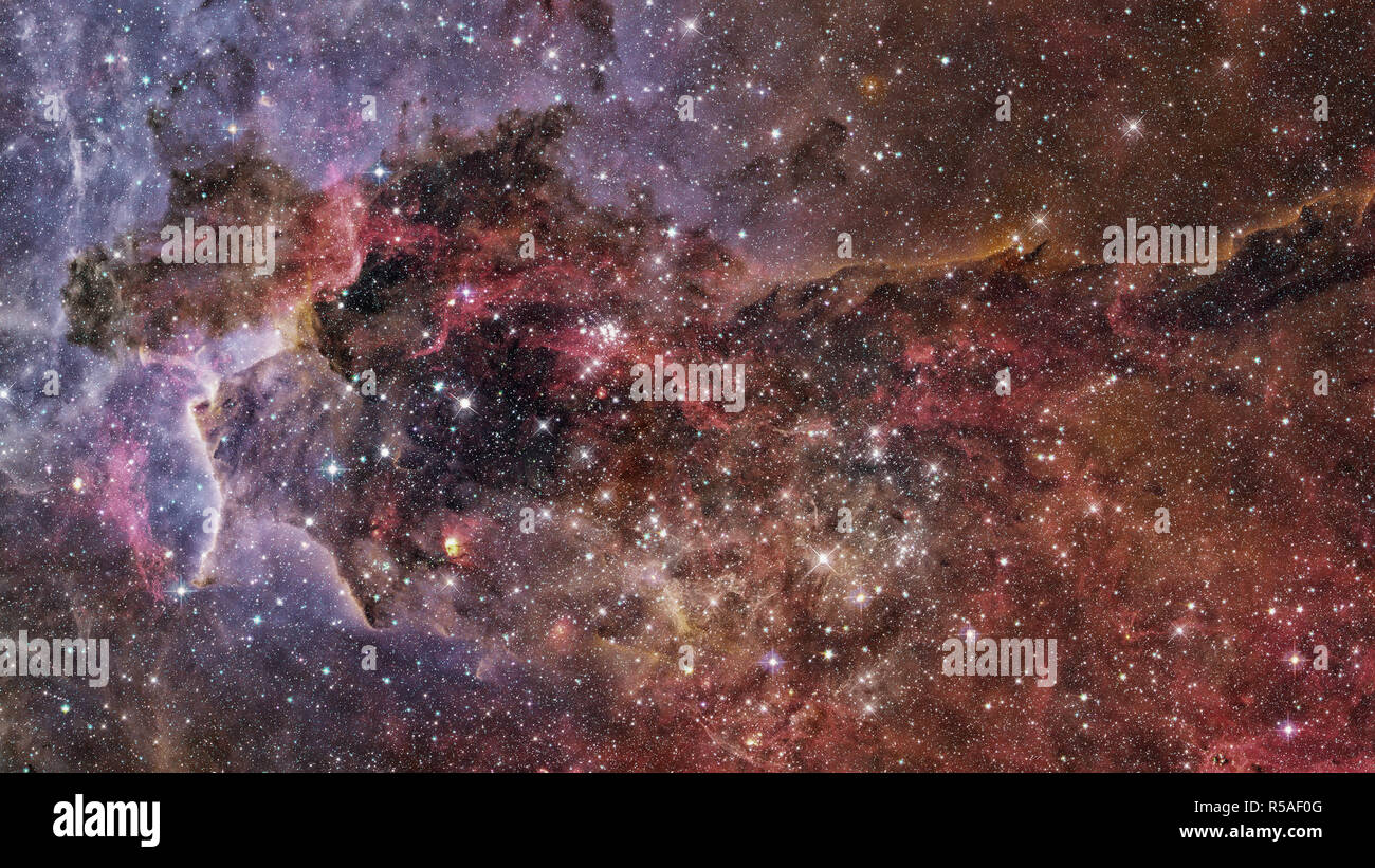 Starry outer space. Elements of this image furnished by NASA Stock ...