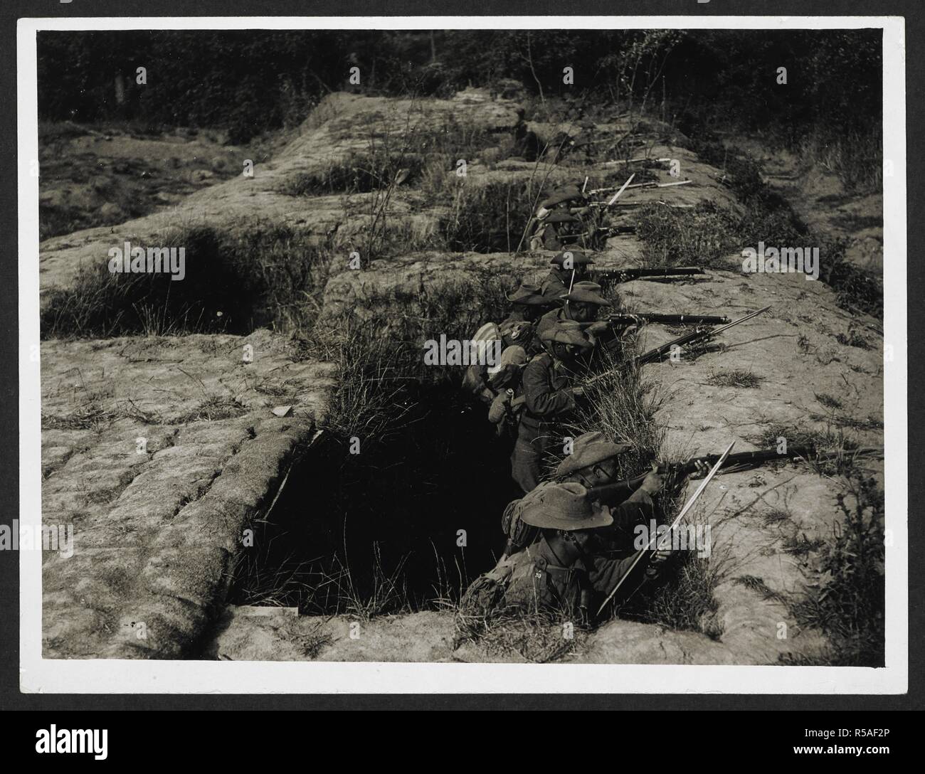 Reserve trench hi-res stock photography and images - Alamy