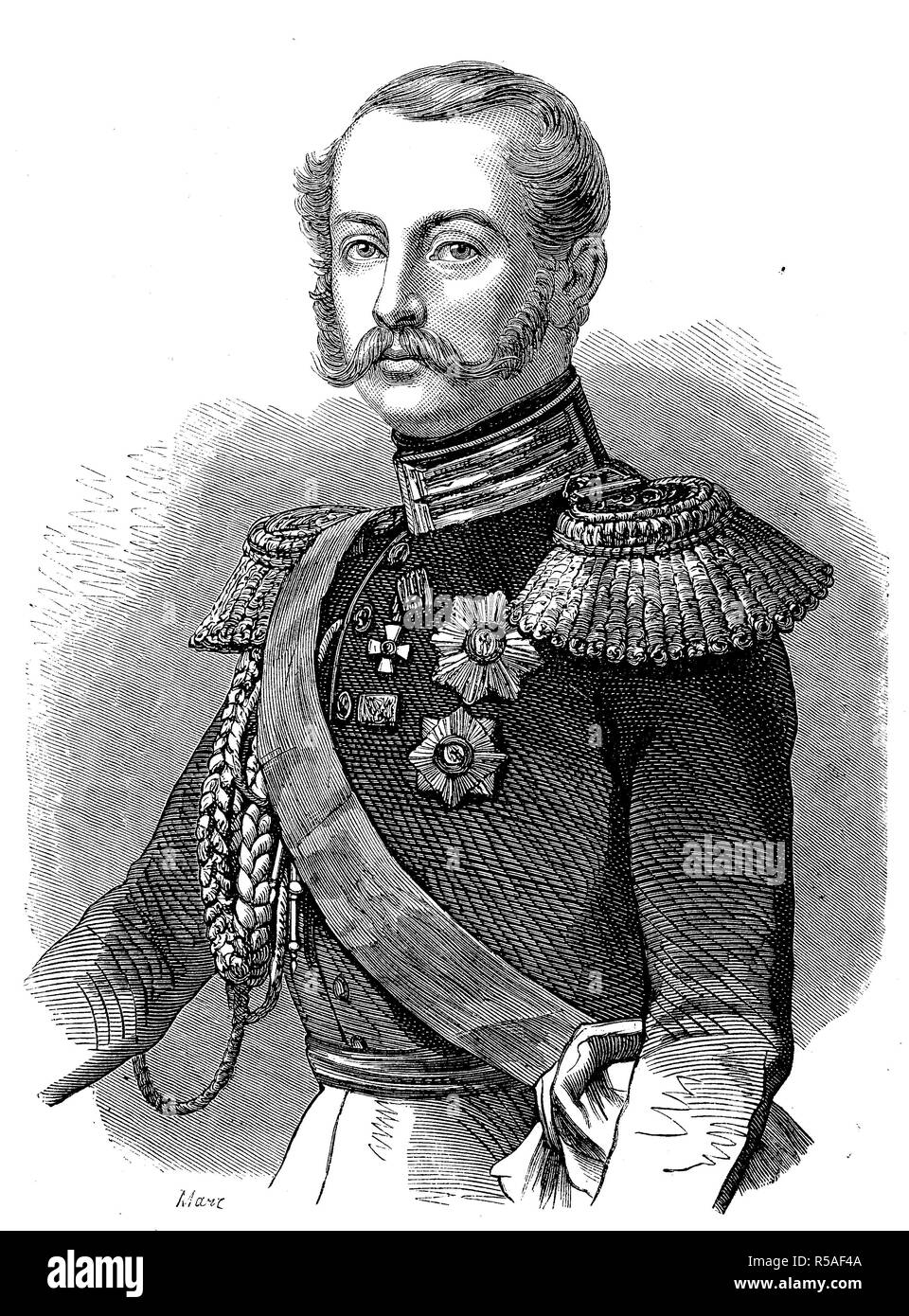 Portrait emperor alexander ii 1818 1881 Cut Out Stock Images & Pictures ...