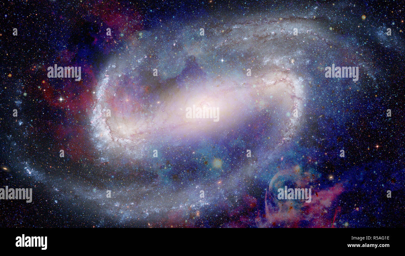 Galaxy and nebula. Solar system. Elements of this Image Furnished by ...
