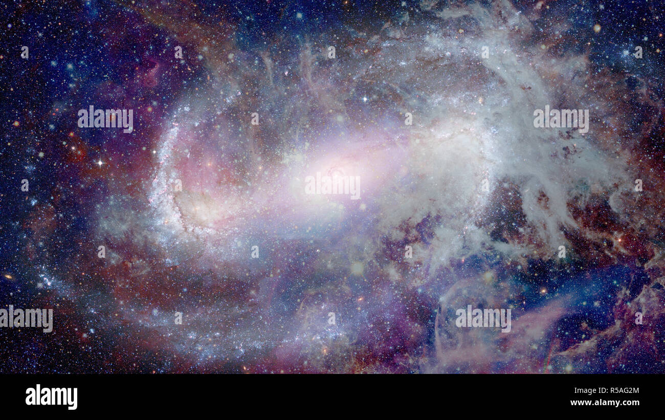 Galaxy and nebula. Space dust in universe. Elements of this image ...