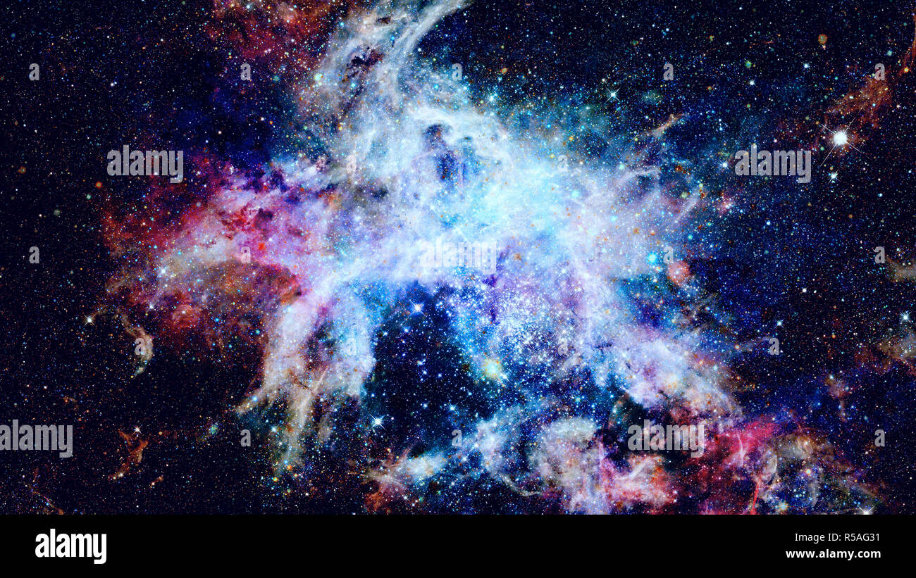 Galaxy and nebula. Solar system. Elements of this Image Furnished by ...