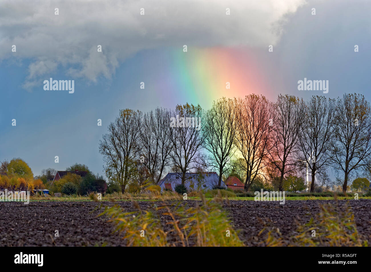 Rainbow firmament sky nature hi-res stock photography and images - Alamy
