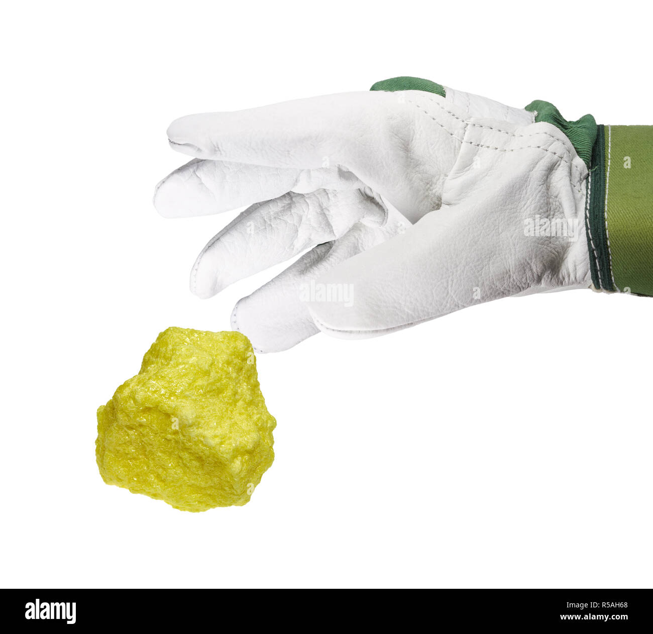 hand with glove Stock Photo - Alamy