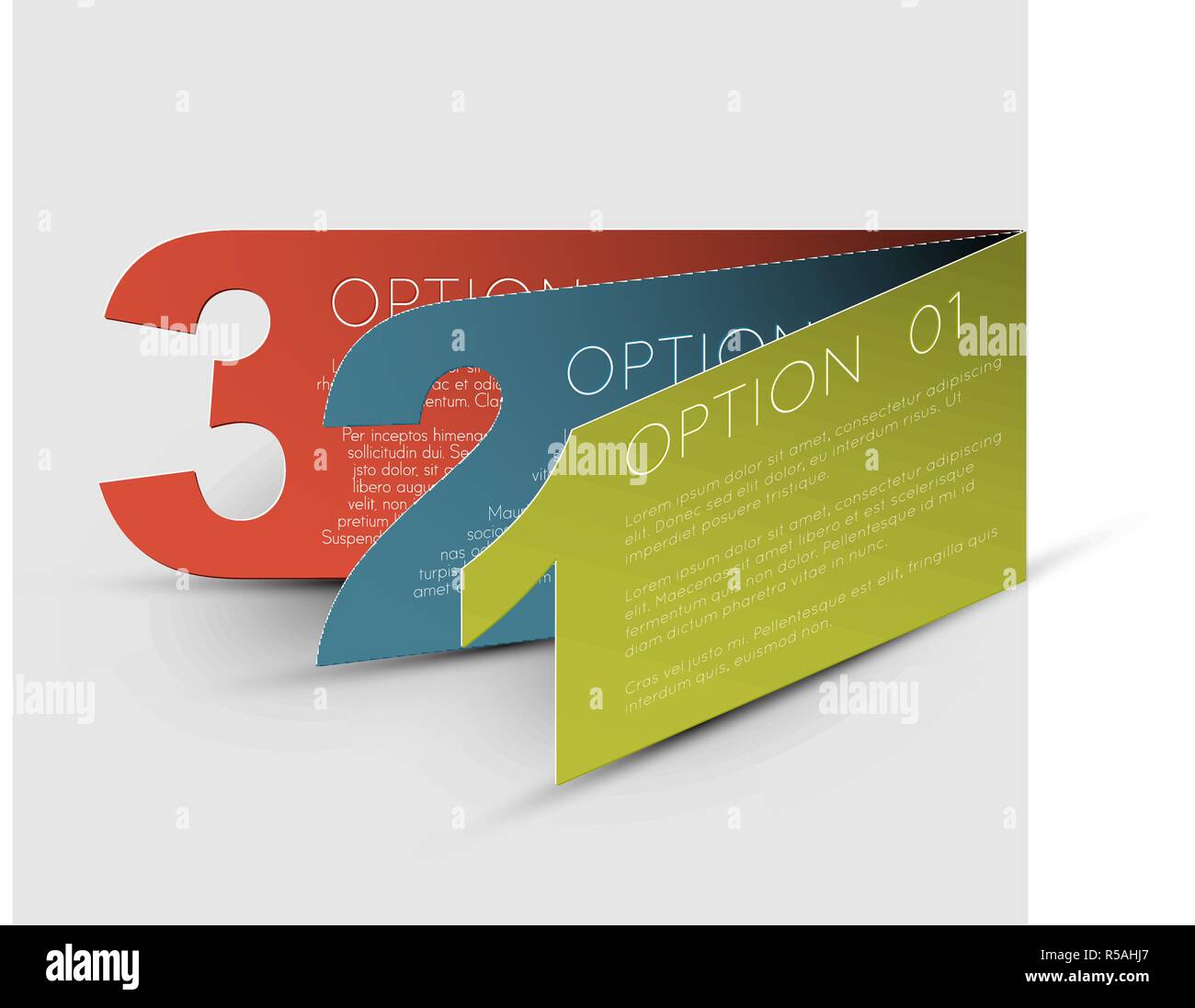 Vector Paper Progress background / product choice or versions Stock ...