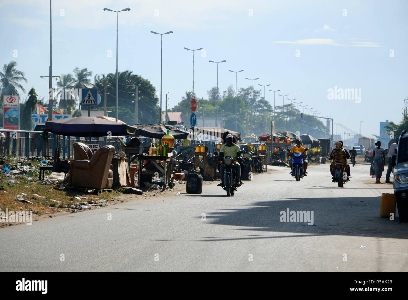 Cotonou street hi-res stock photography and images - Alamy