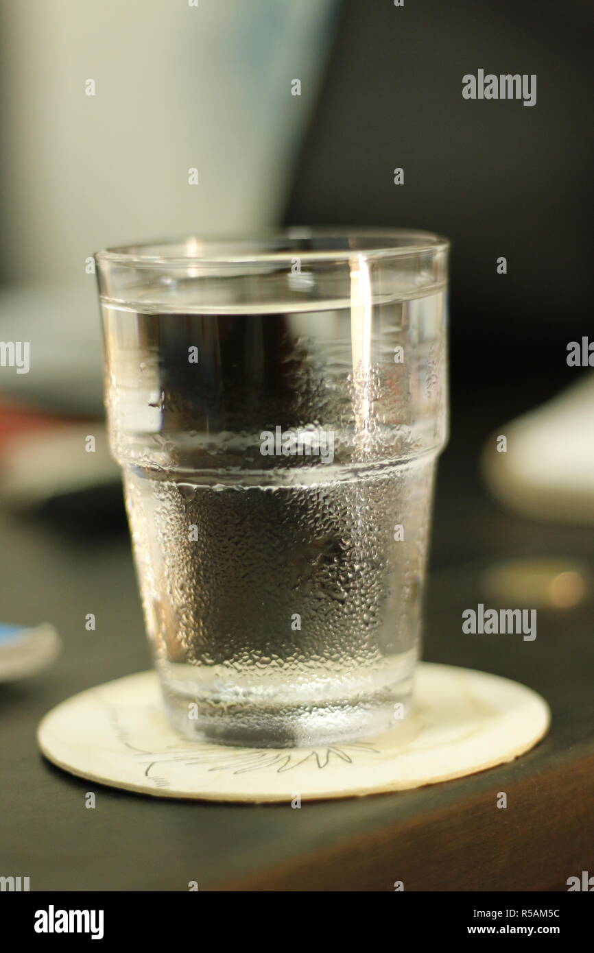 A cool glass of water Stock Photo - Alamy