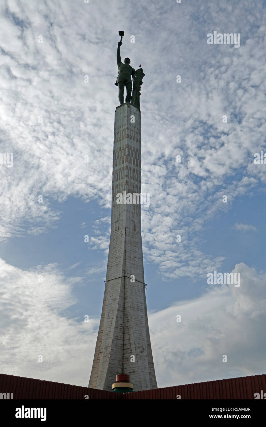 Place l'etoile rouge in Cotonou Benin Stock Photo - Alamy