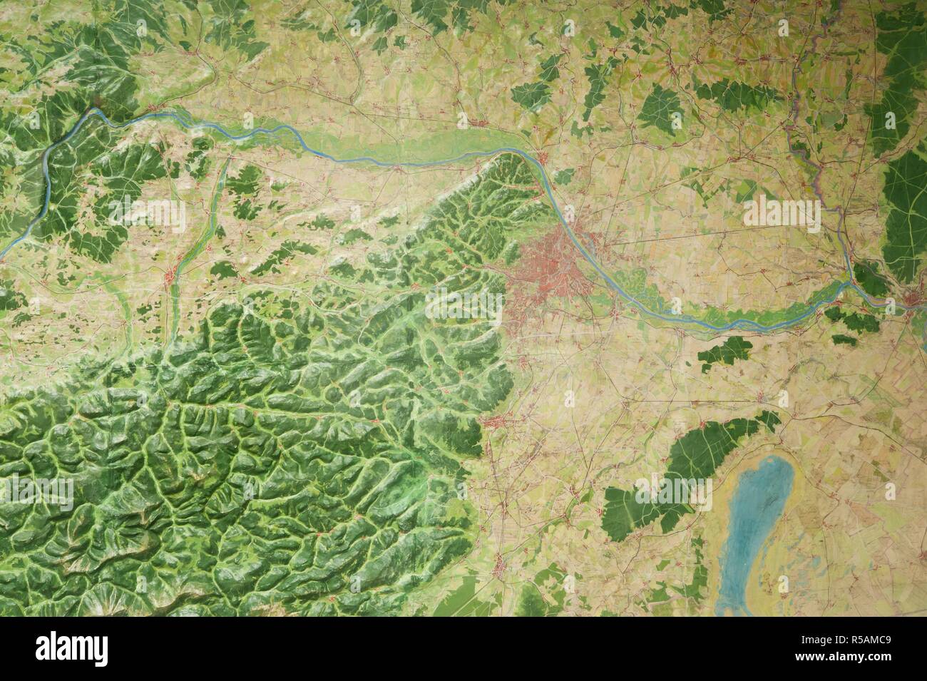 Landkarte wien hi-res stock photography and images - Alamy