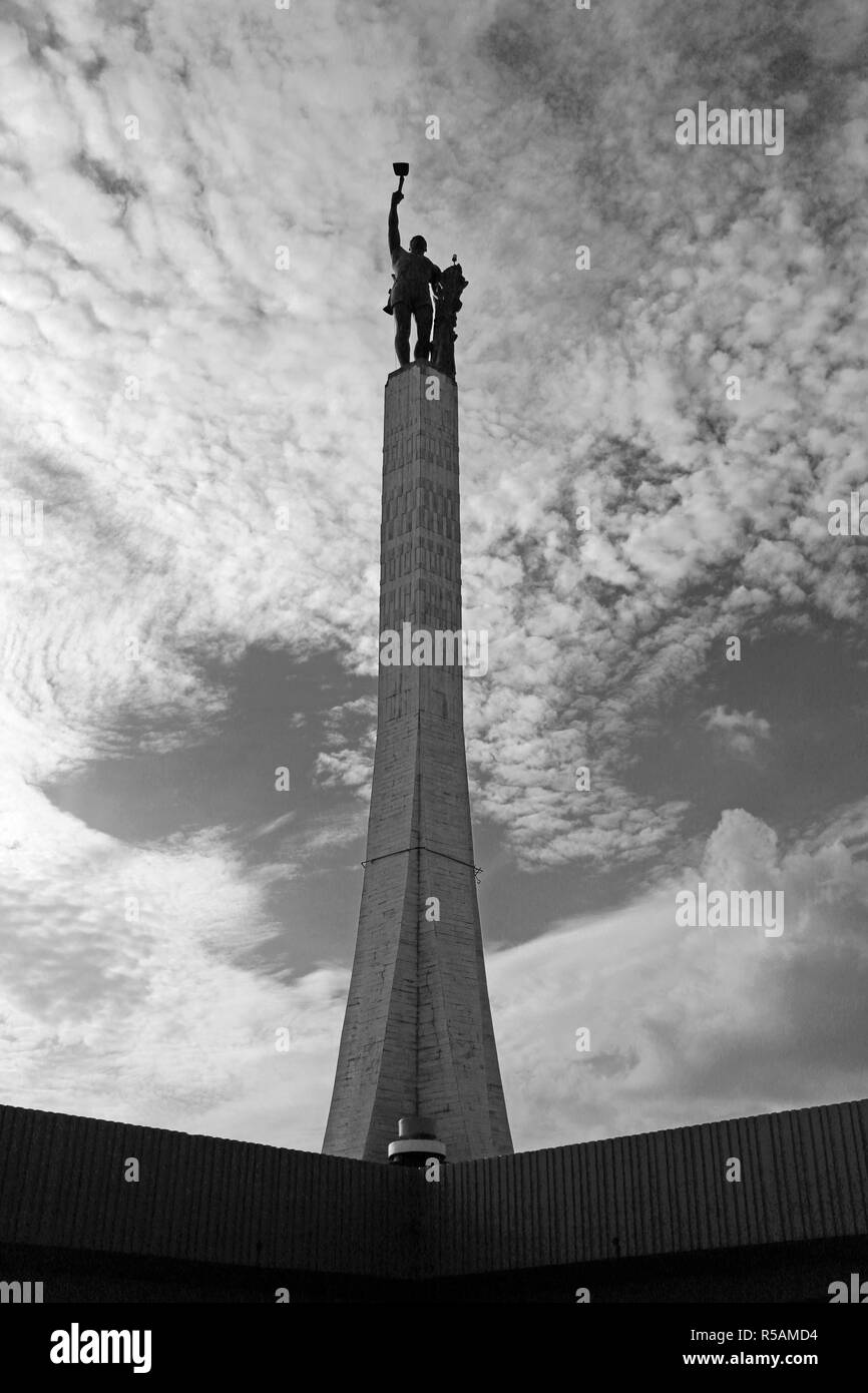 Place l'etoile rouge in Cotonou Benin Stock Photo - Alamy