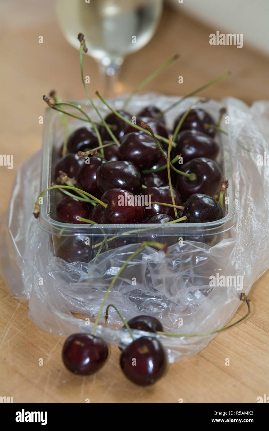 cherries in shell Stock Photo - Alamy