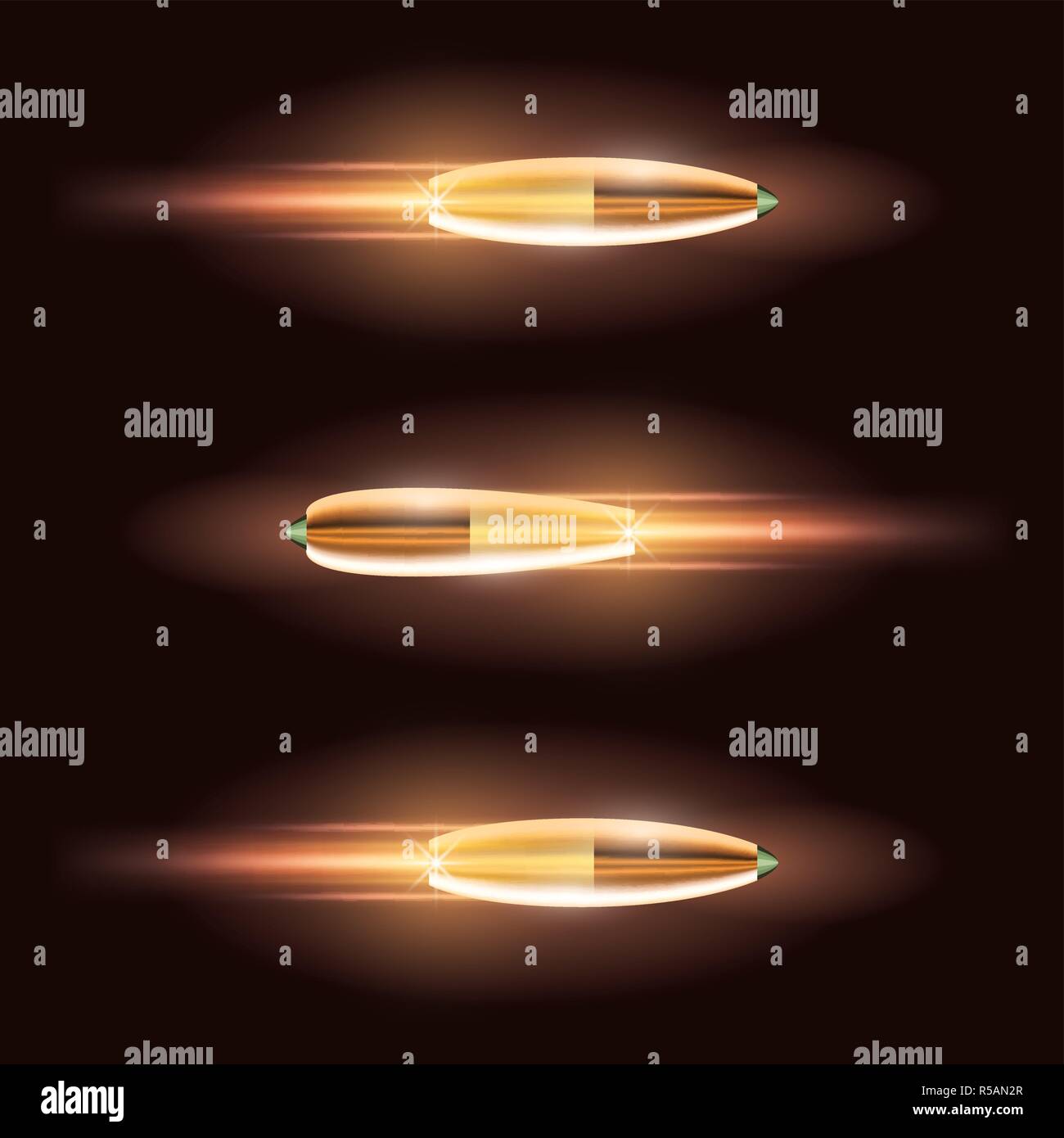 Flying bullet fire trail hi-res stock photography and images - Alamy