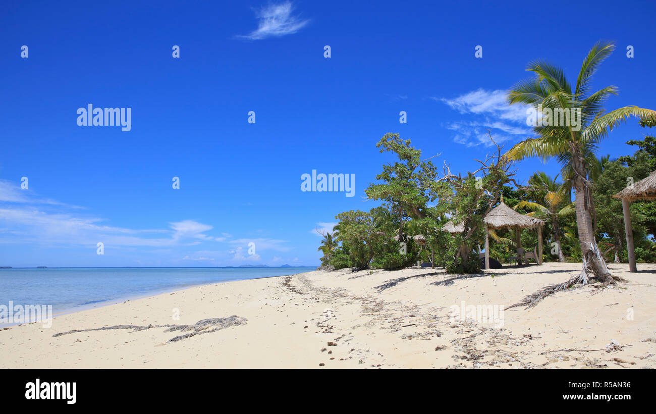 Tivua Island, Fiji - a beautiful, small coral cay, which is part of the ...