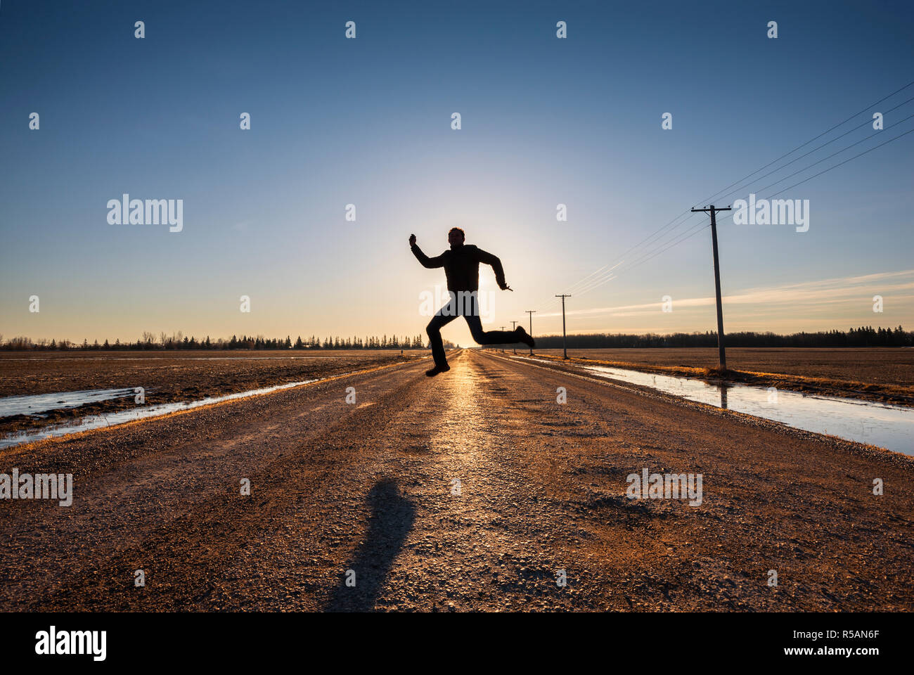 Man over nature hi-res stock photography and images - Alamy