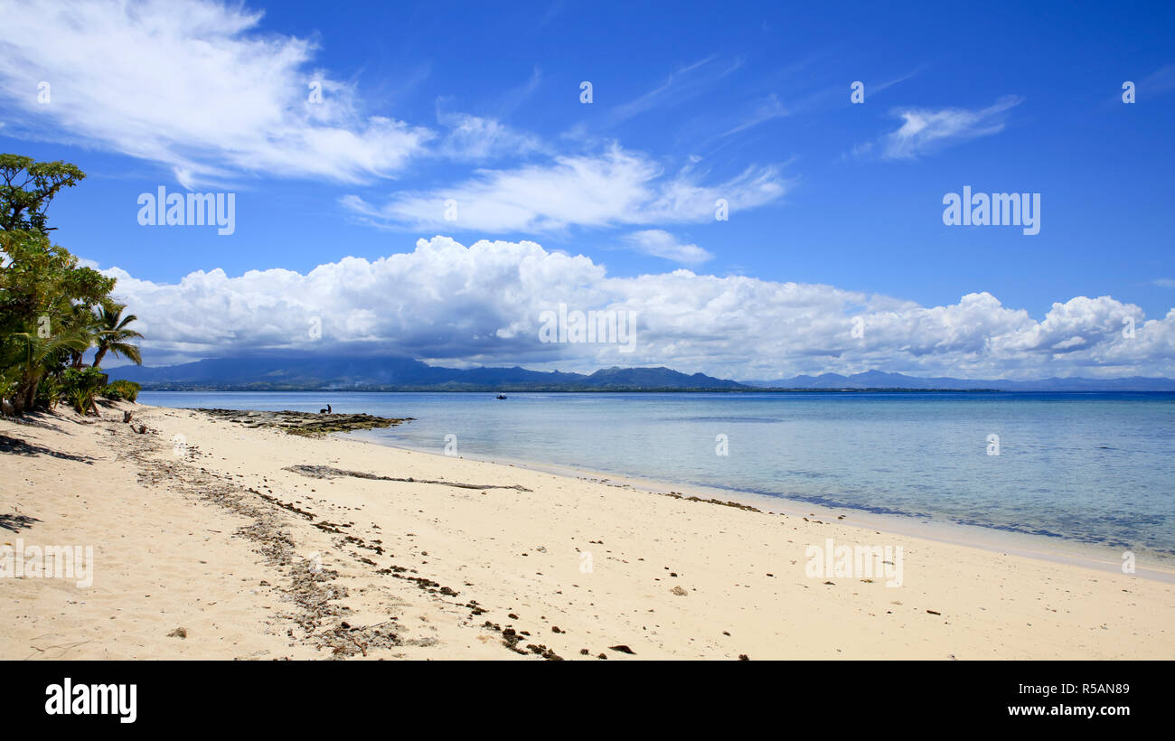 Tivua Island, Fiji - a beautiful, small coral cay, which is part of the ...