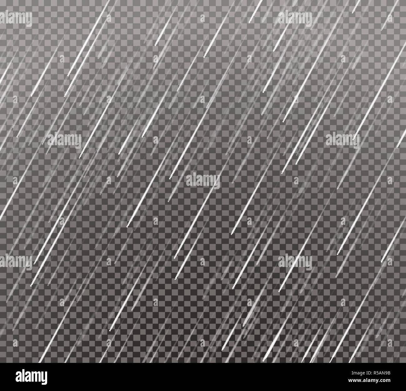 Transparent water drops on the black surface Stock Vector Images - Alamy