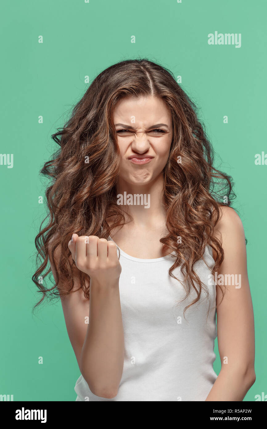 The portrait of disaffected woman Stock Photo - Alamy