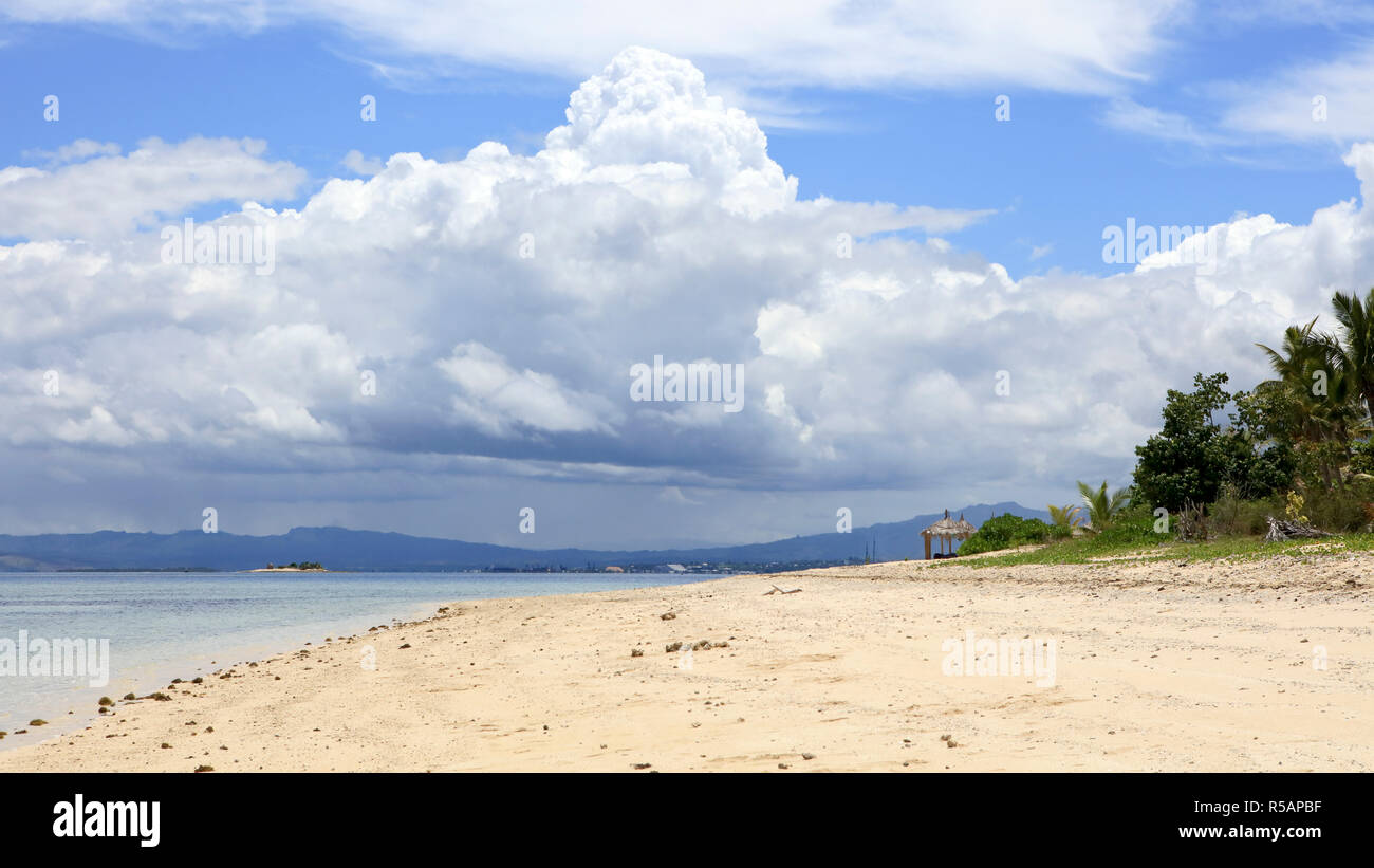 Tivua Island, Fiji - a beautiful, small coral cay, which is part of the ...