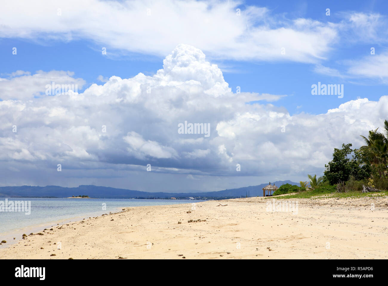 Tivua Island, Fiji - a beautiful, small coral cay, which is part of the ...