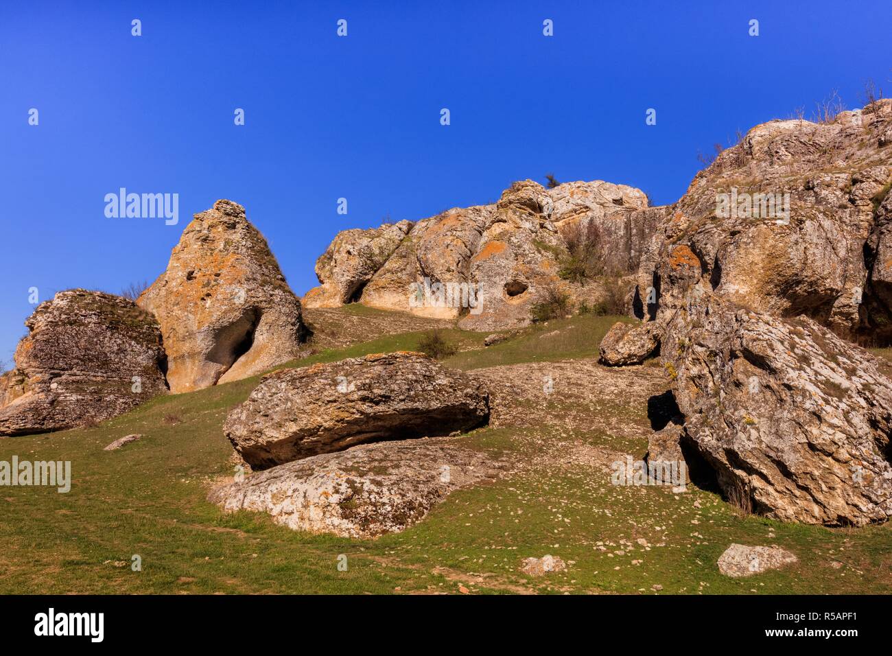 Dobrogea Gorges (Cheile Dobrogei) Romania Stock Photo - Alamy
