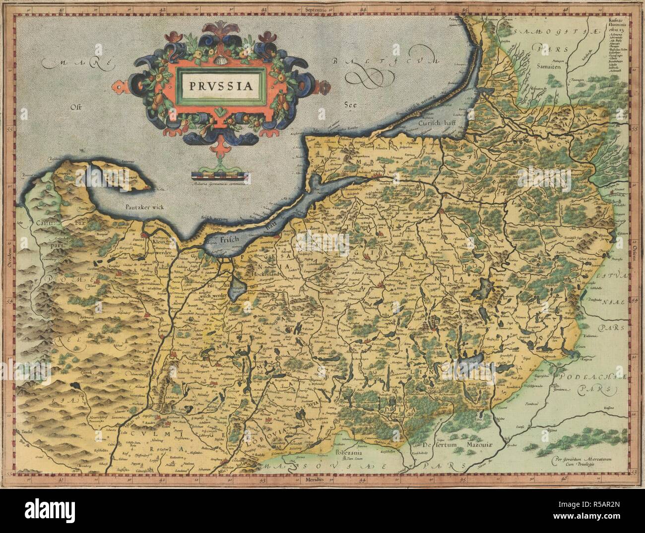 Map of prussia hi-res stock photography and images - Alamy