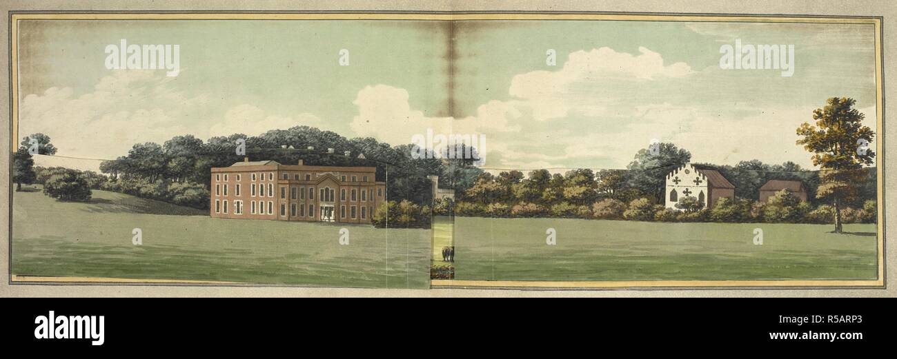 A landscape sketch. Sketches and Hints on Landscape Gardening, etc ...