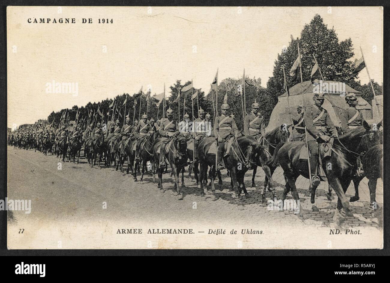 German uhlans hi-res stock photography and images - Alamy