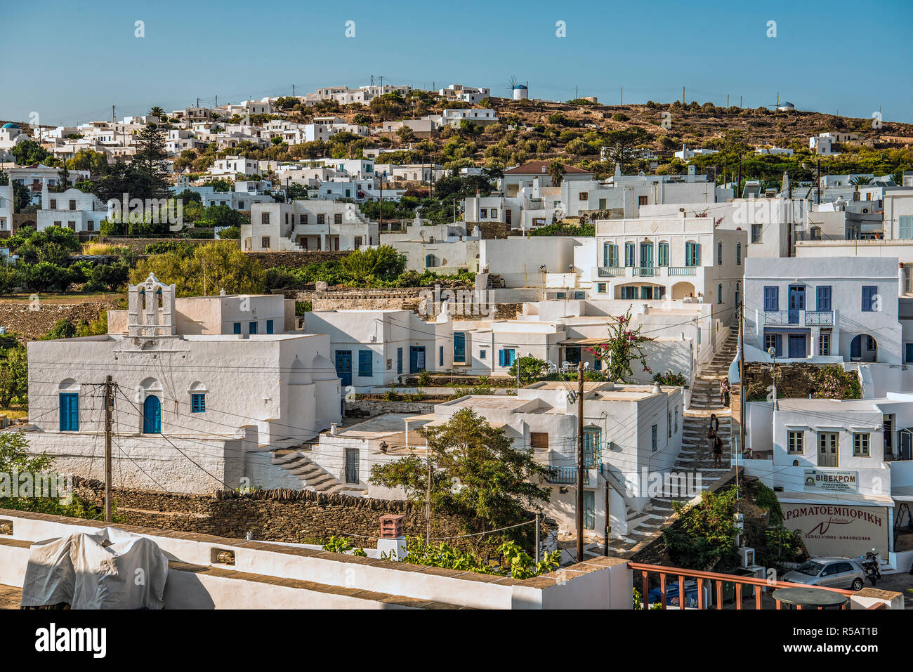 Greece. Sifnos island. Artemonas village Stock Photo - Alamy