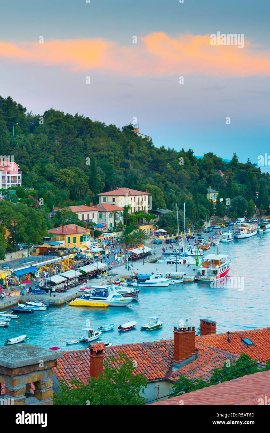 Croatia, Istria, Rabac Stock Photo - Alamy