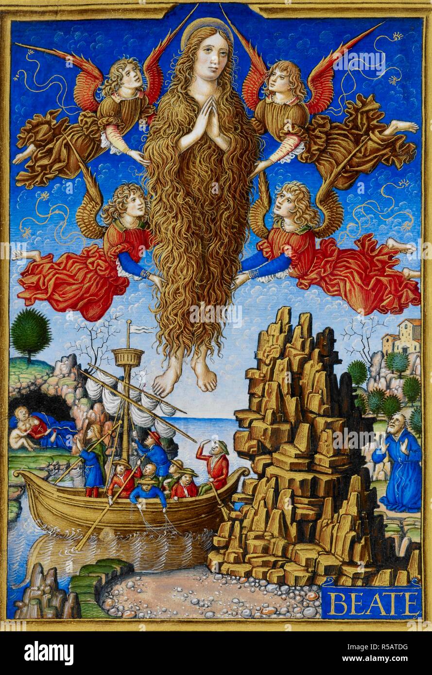 Borne aloft by angels hi-res stock photography and images - Alamy