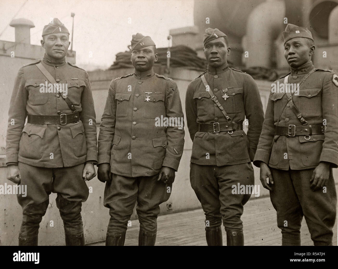 WW I Photos - Colored / African American Troops -Colored Officers of ...