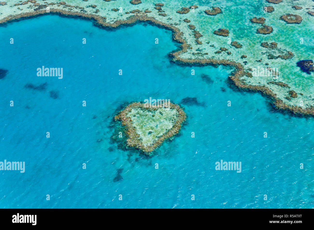 Heart reef great barrier reef hi-res stock photography and images - Alamy