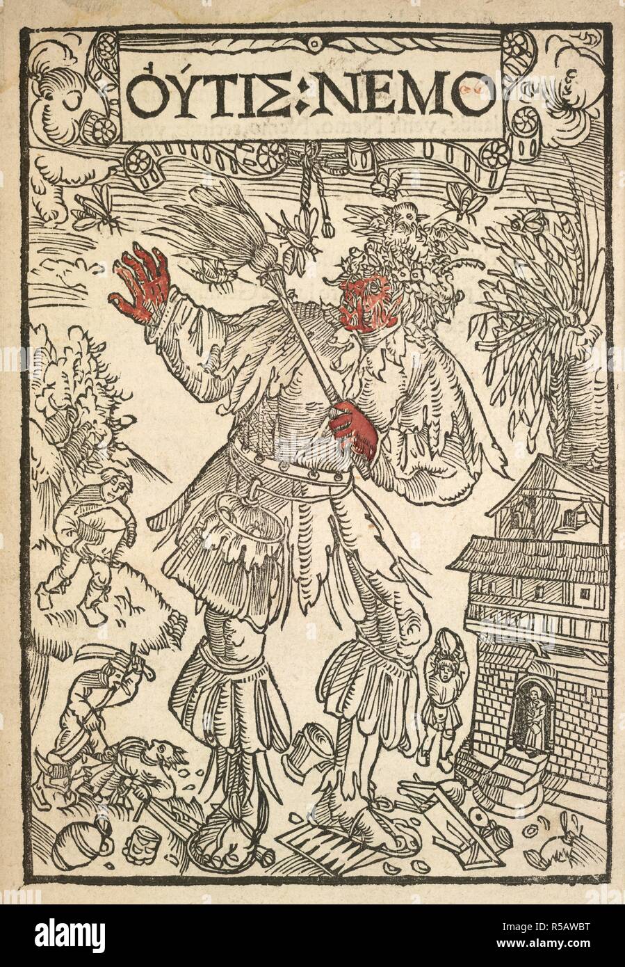 A giant. Ulrici Hutteni Nemo. [A comic poem.]. Lipsiae, 1518. A giant ...