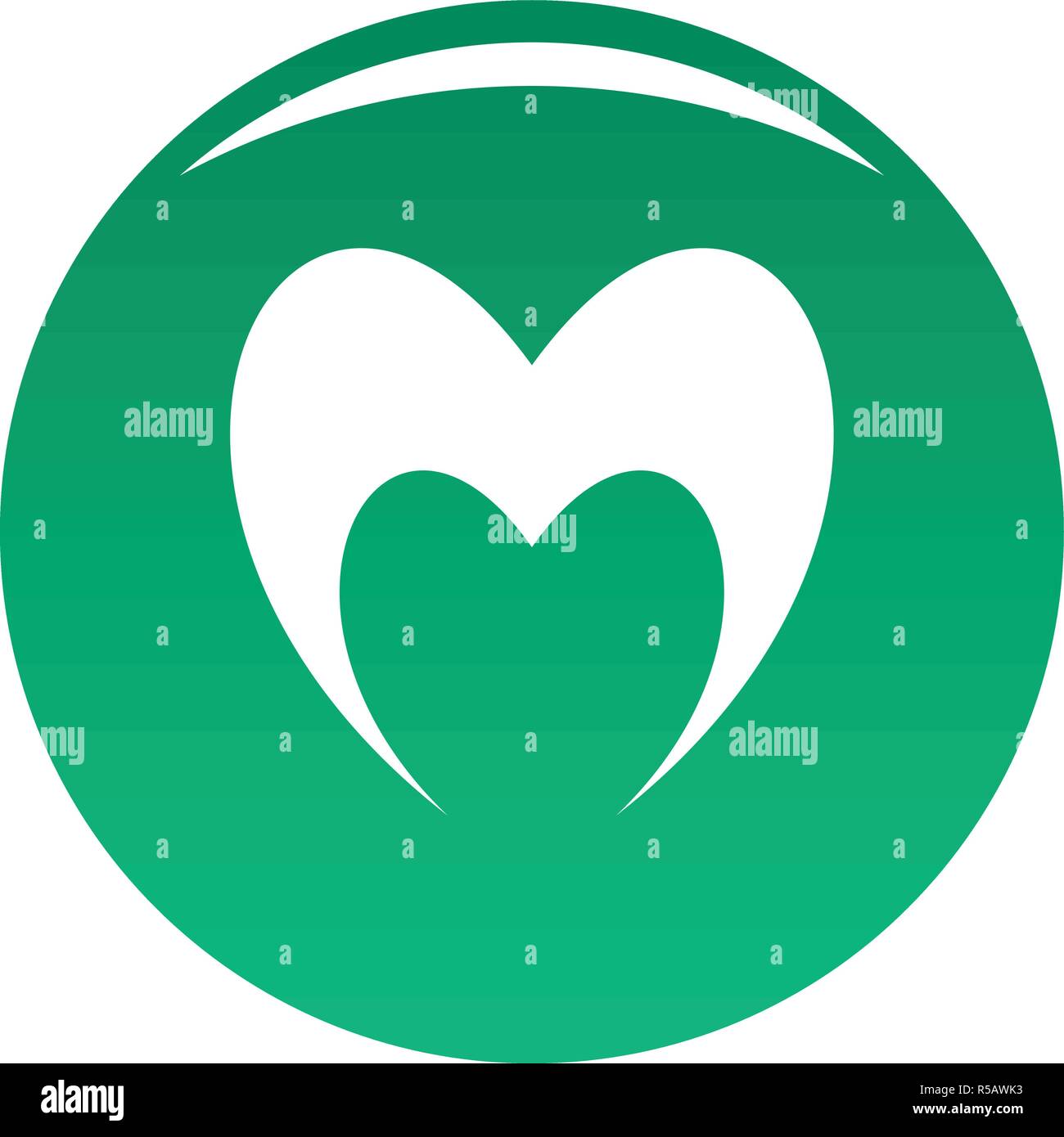 Prophetic heart icon. Simple illustration of prophetic heart vector ...