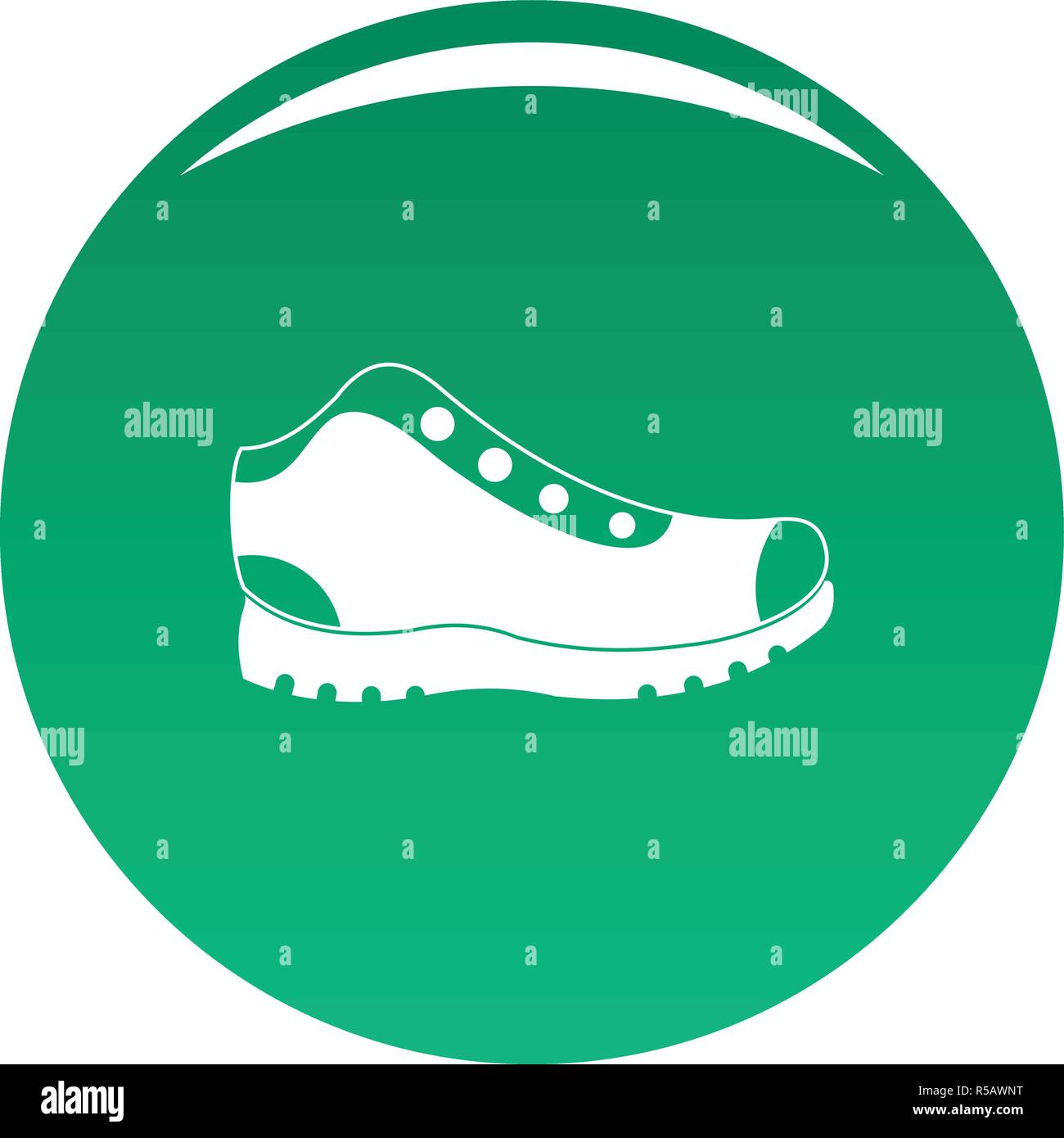Hiking boots icon. Simple illustration of hiking boots vector icon for ...