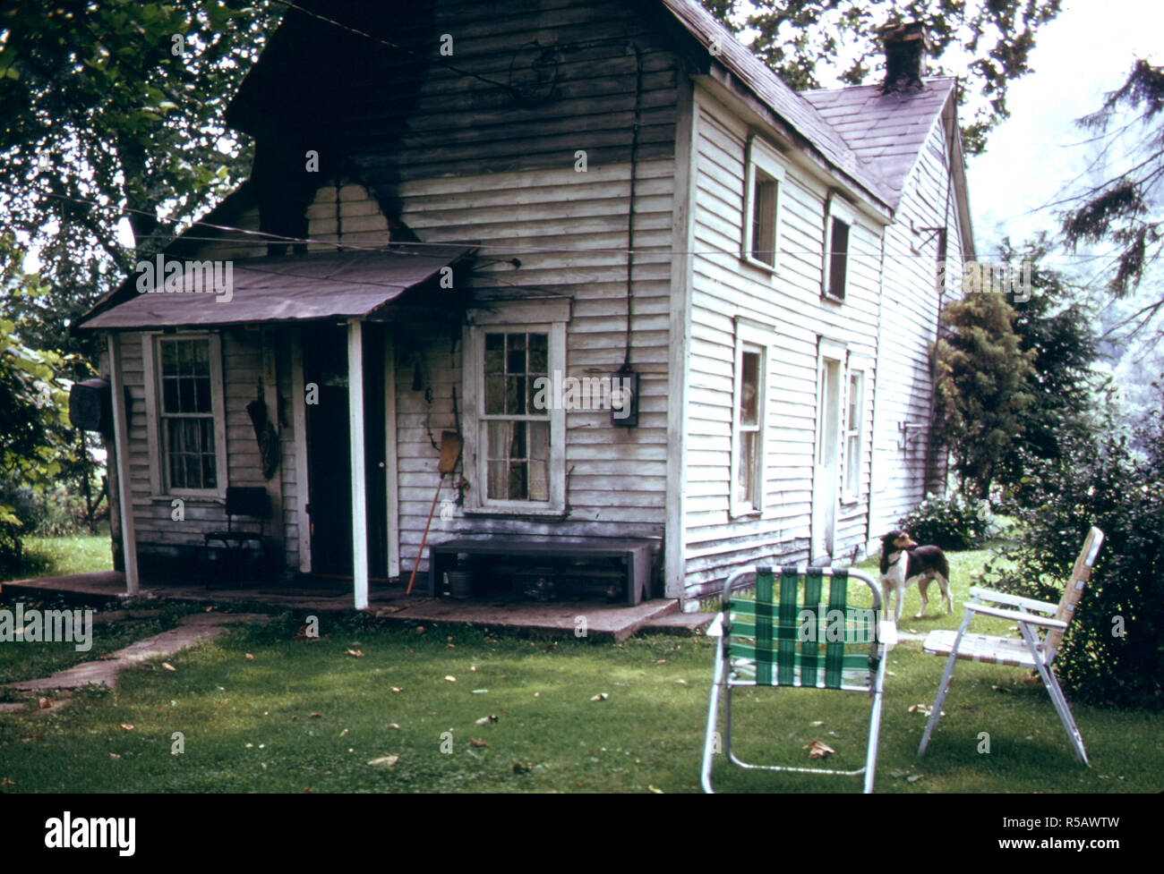 An Older Home, Built in the 1850's, Off Route #800. 07/1974 ...