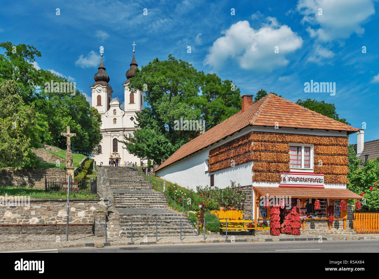 Tihany kirche hi-res stock photography and images - Alamy