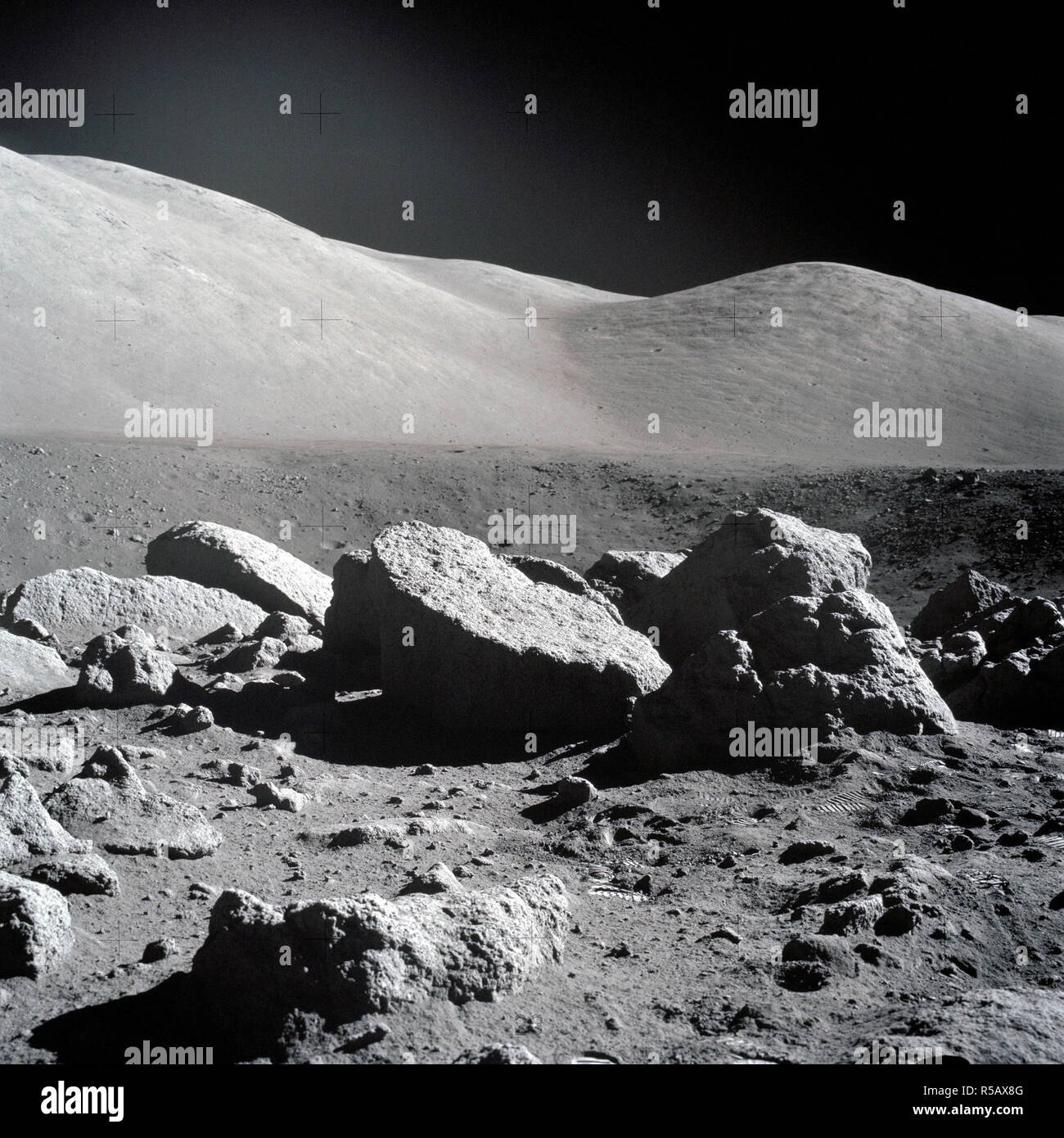 (7-19 Dec. 1972) --- One of the Apollo 17 crew took this picture of a ...