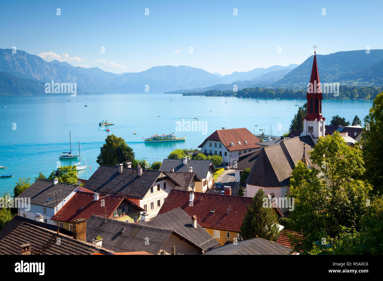 Lake attersee hi-res stock photography and images - Alamy
