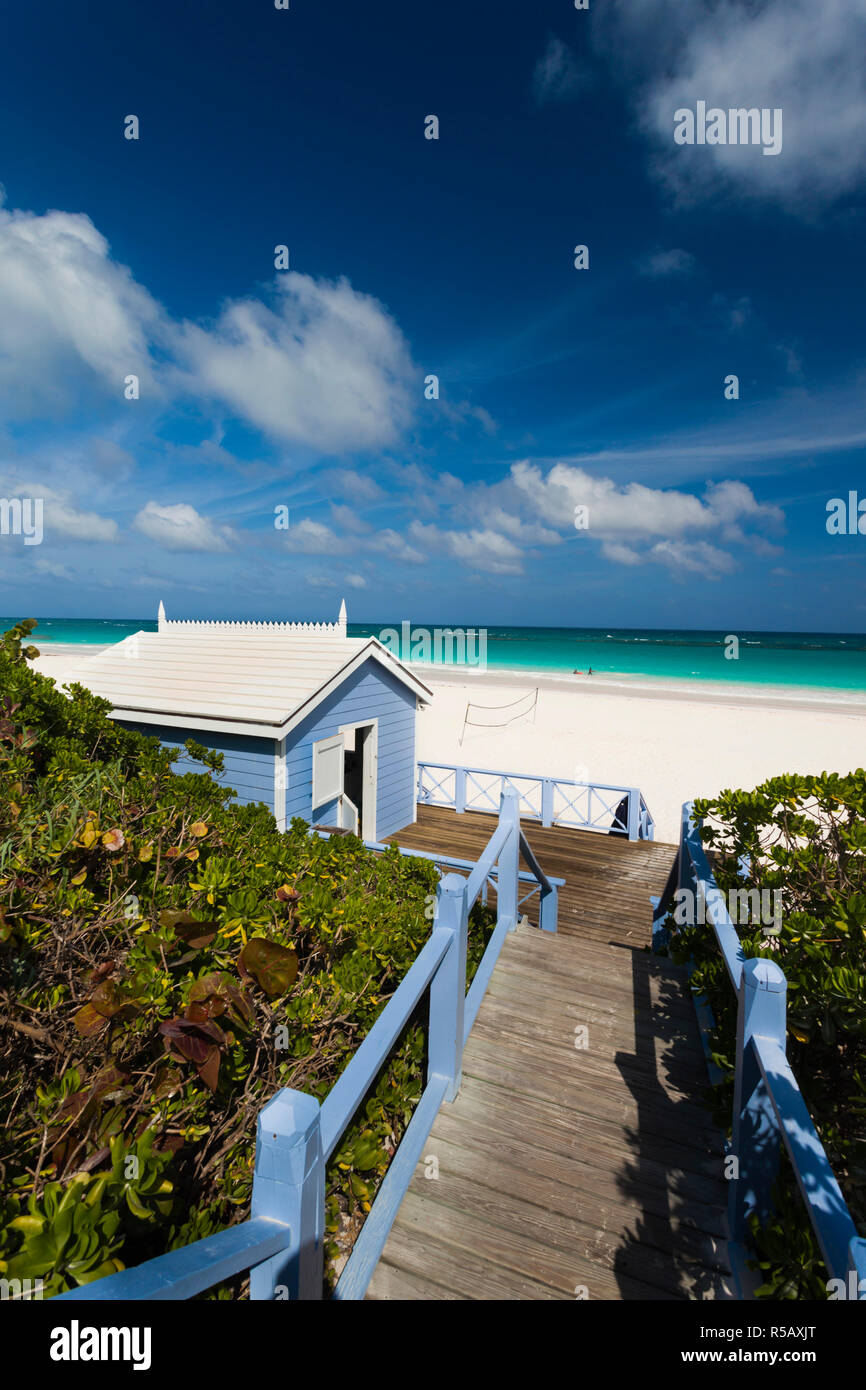 Bahamas, Eleuthera Island, Harbour Island, Pink Sands Beach Stock Photo ...